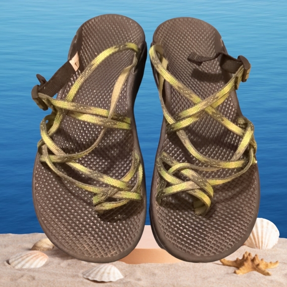 Chaco | Shoes | Chaco Slides With Toe Grip Size W | Poshmark